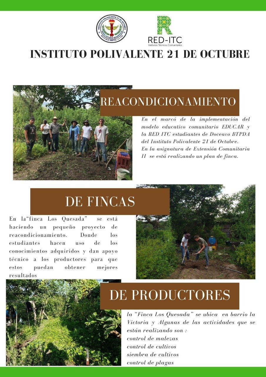 Plan de Finca de Reacondicionamiento. IP21O. - Red ITC