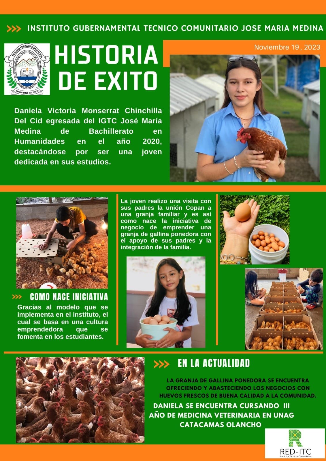 Granja de Gallina Ponedoras - Red ITC