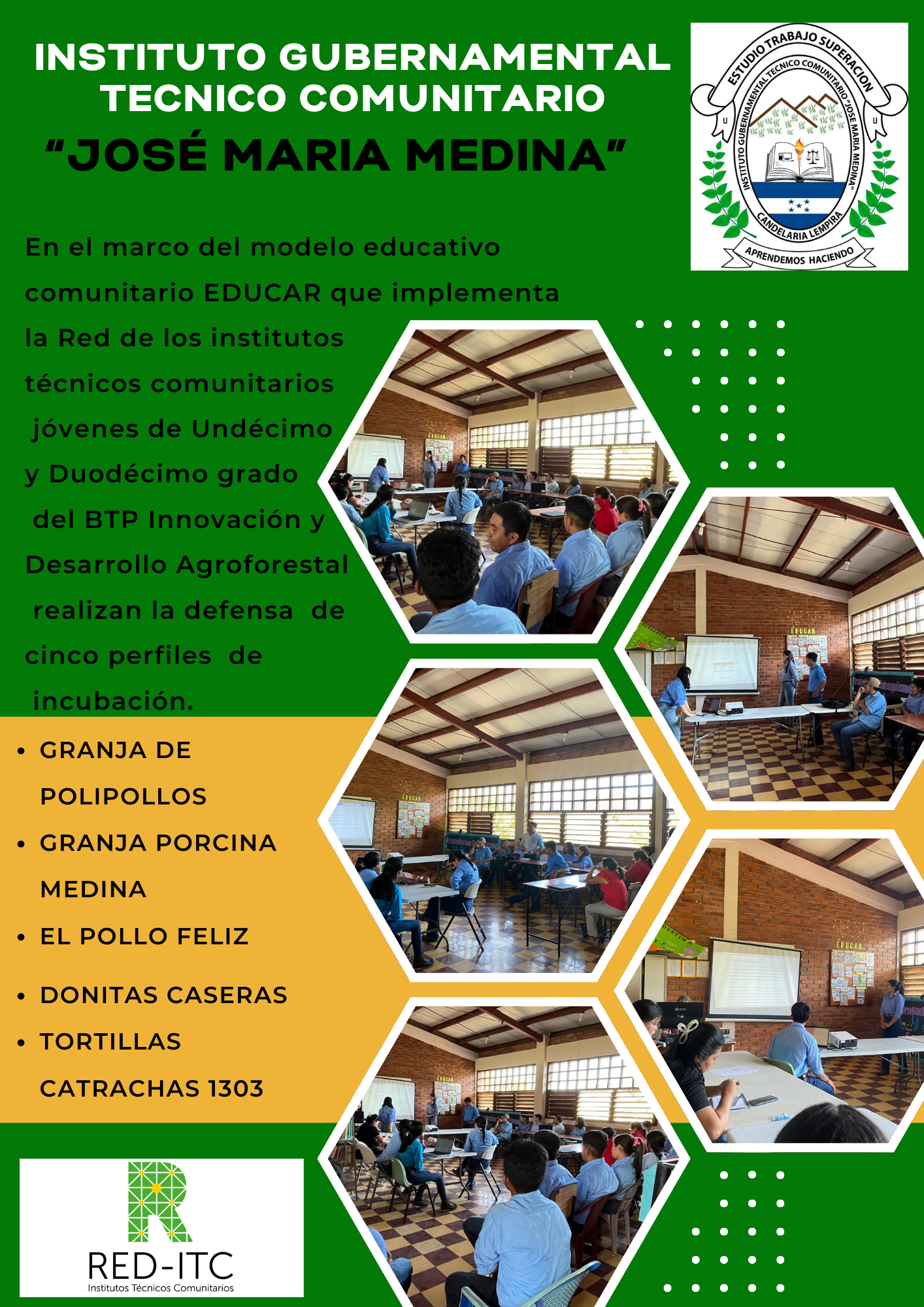 DEFENSA DE 5 PERFILES DE INCUBACIÓN - Red ITC